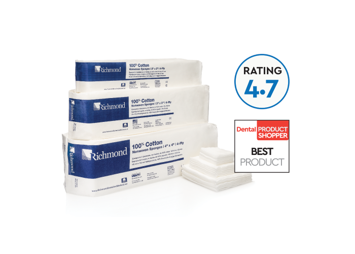 Dental Sponges: Cotton Nonwoven Sponges | Richmond Dental